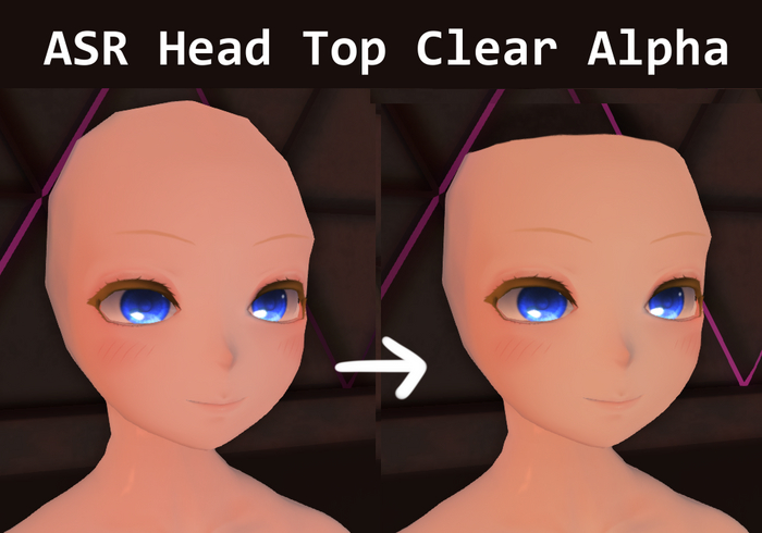Second Life Marketplace - ASR Head Top Clear Alpha (for BoM)
